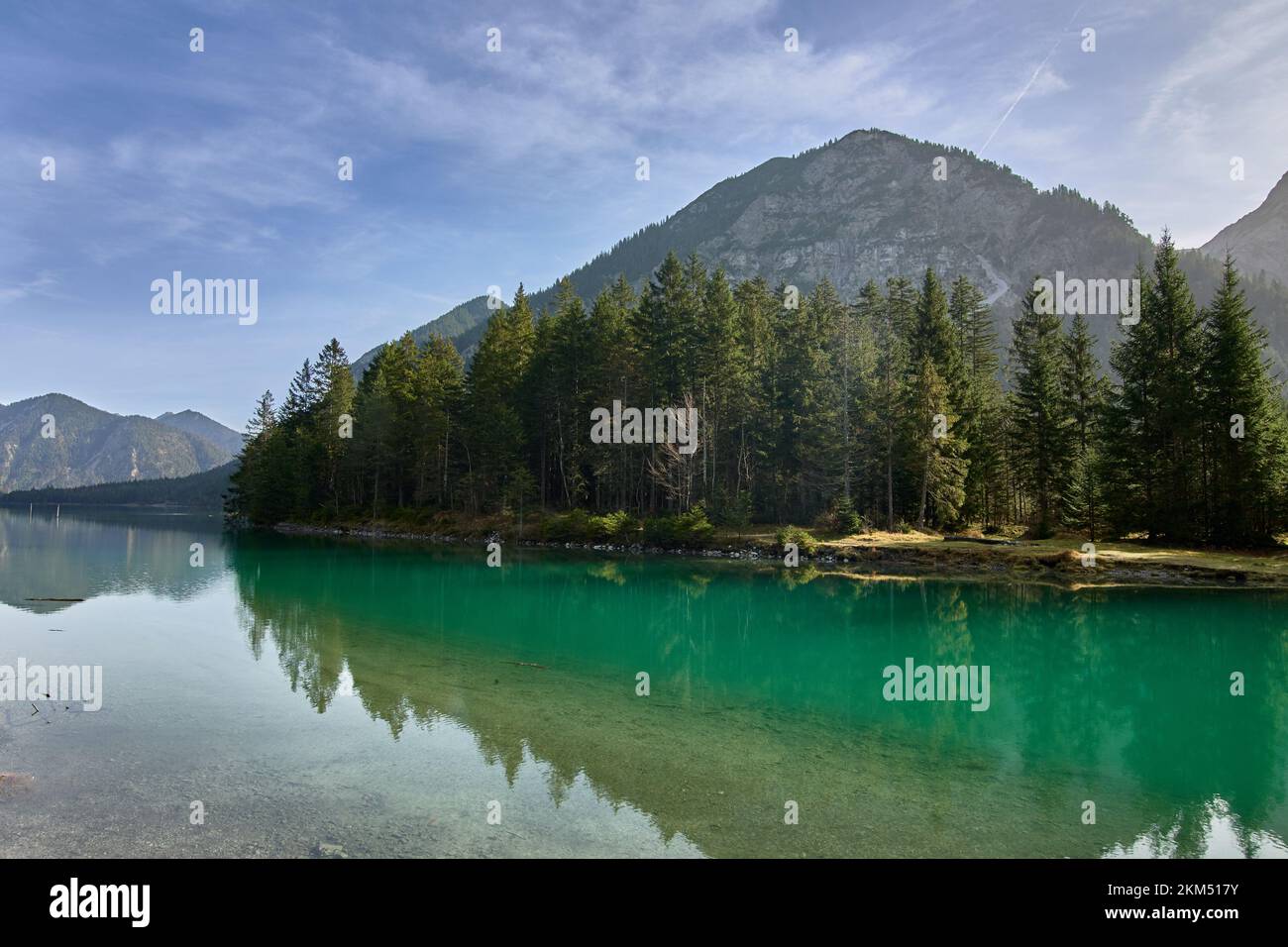 Lake Plansee in Tirol, Austria Stock Photo - Alamy
