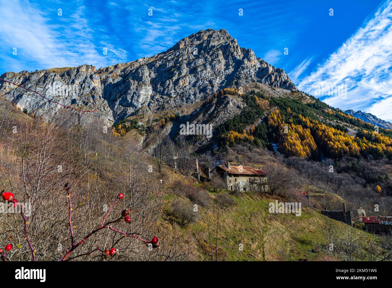 In the upper Valle Stura, in the south of Piedmont, on the border with ...