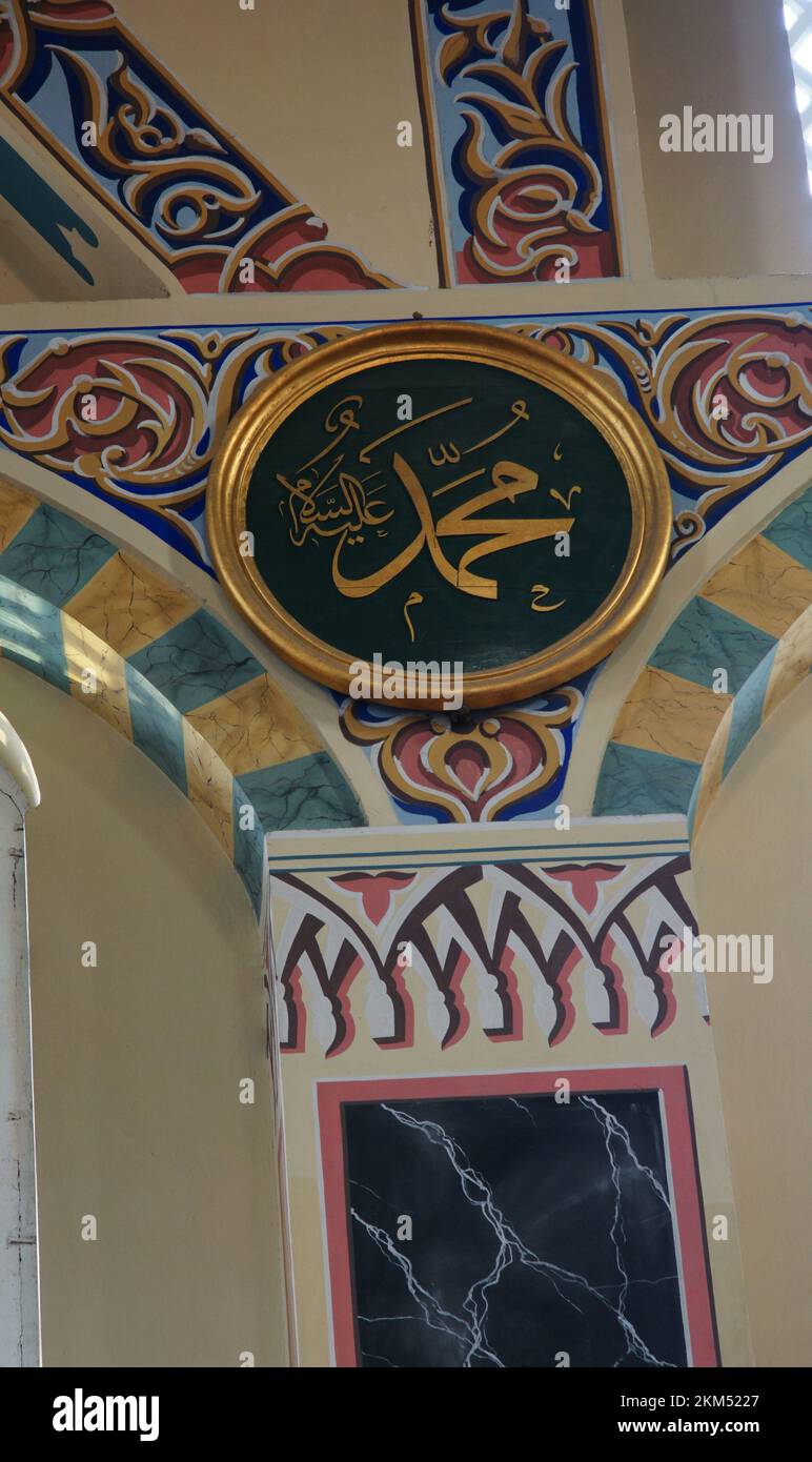 Guzelce Kasim Pasha Mosque, located in Kasimpasa, Turkey, was built in ...