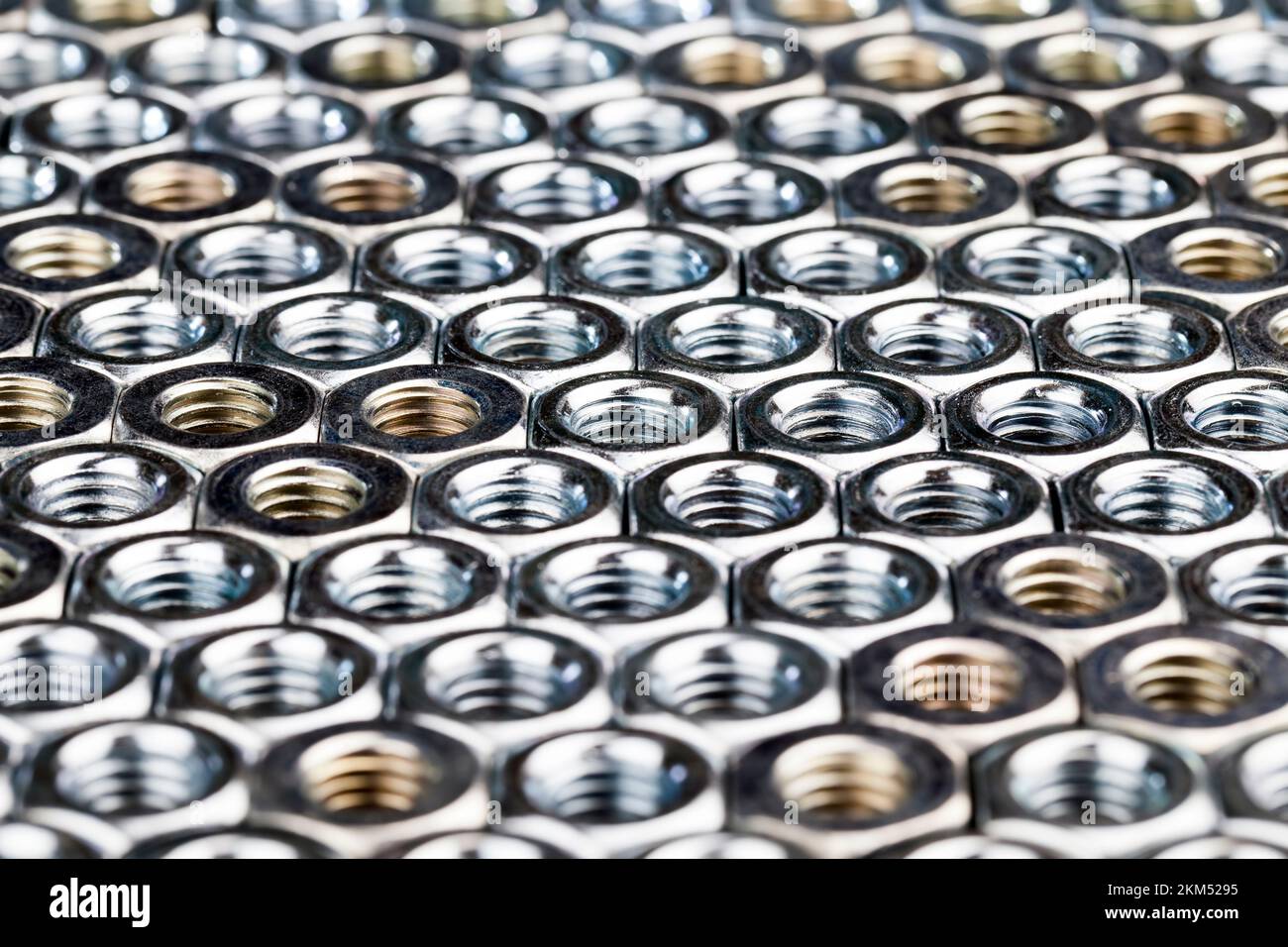 metal steel nuts for installation work , the nut to bolt fastening ...