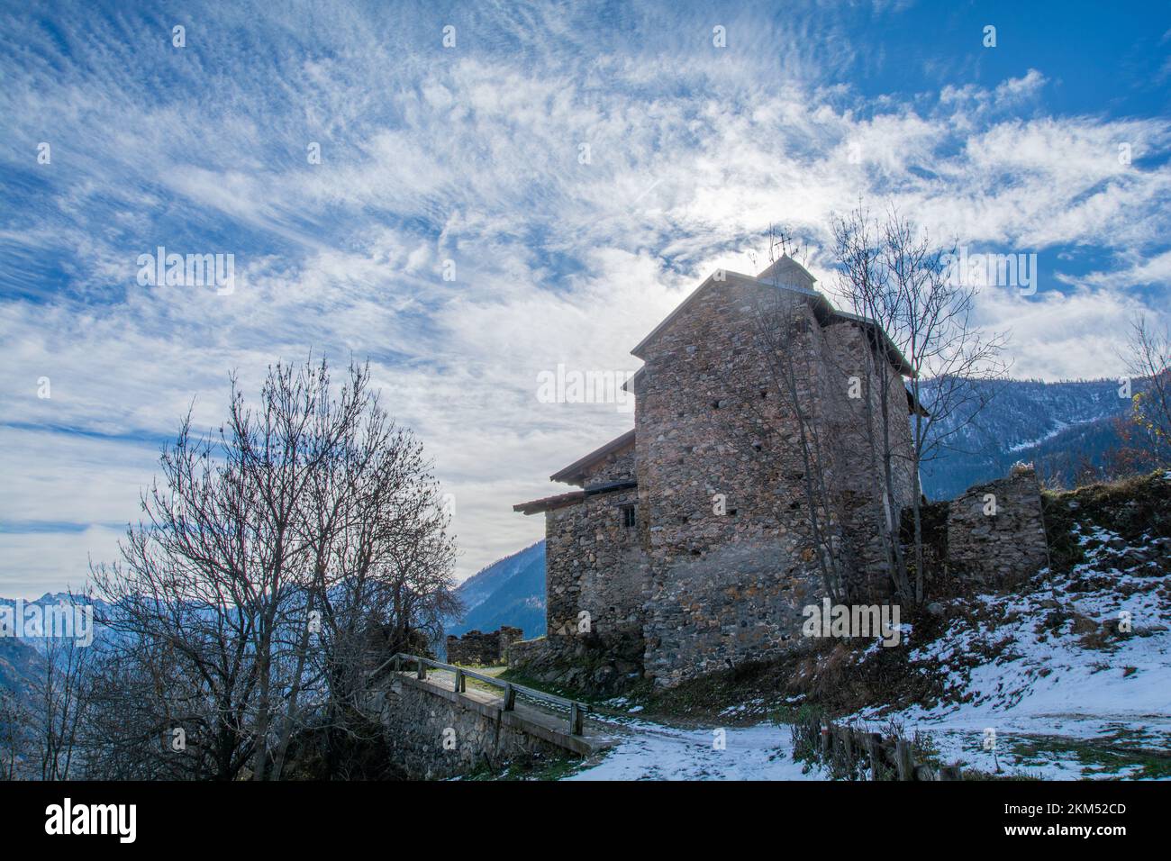 In the upper Valle Stura, in the south of Piedmont, on the border with ...