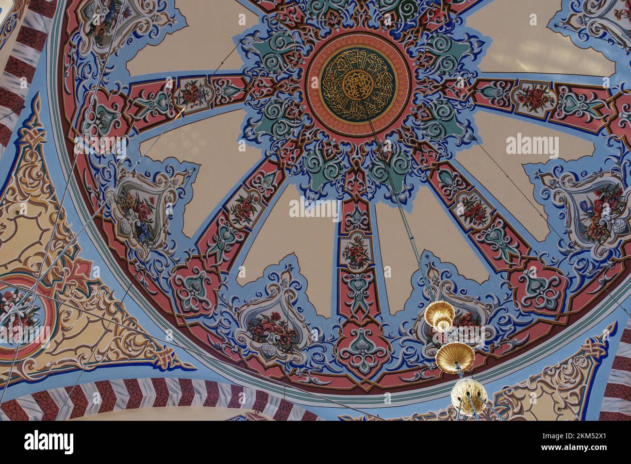 Guzelce Kasim Pasha Mosque, located in Kasimpasa, Turkey, was built in ...