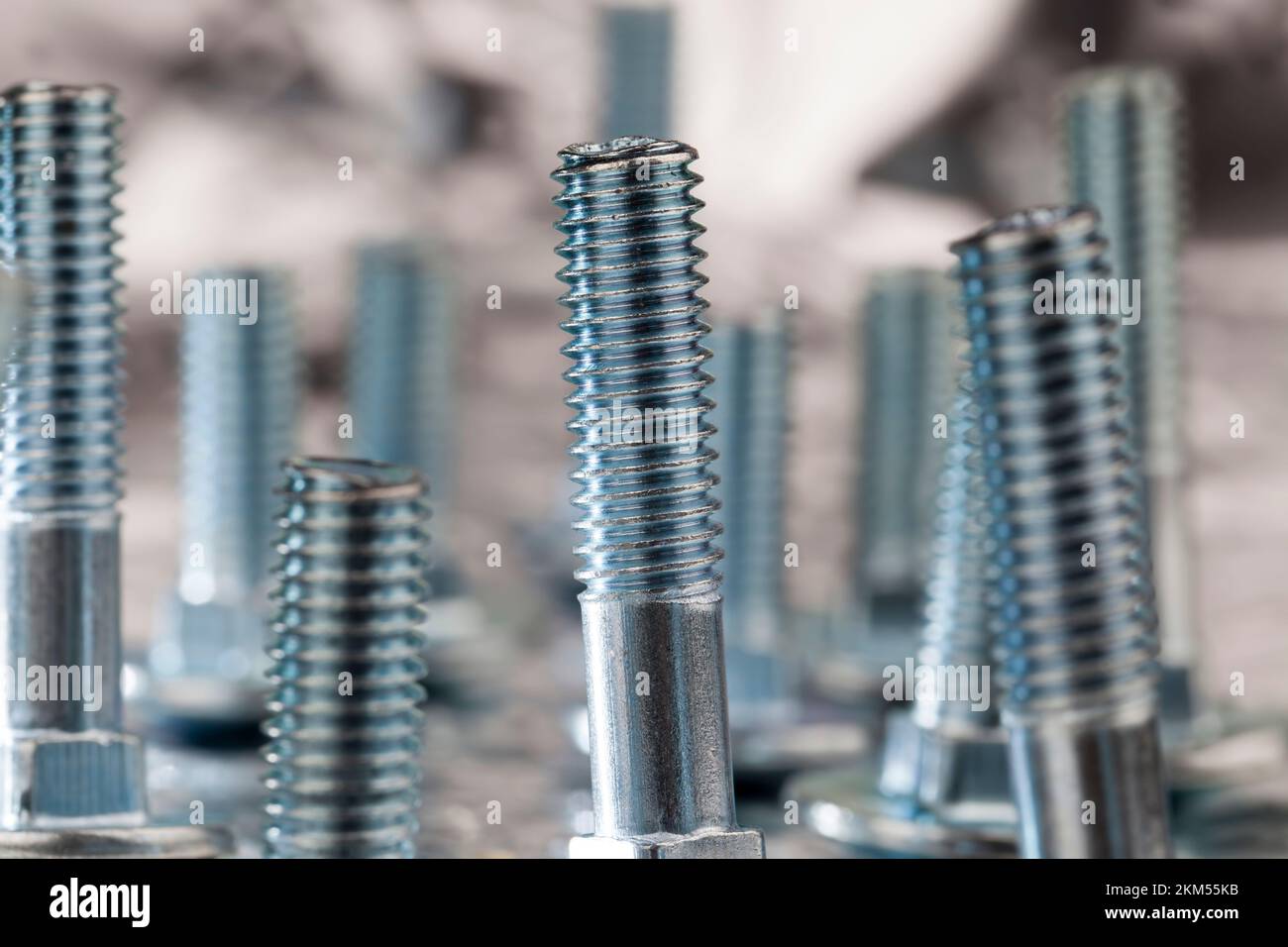 the nut to bolt fastening system is made of steel, metal steel bolts ...