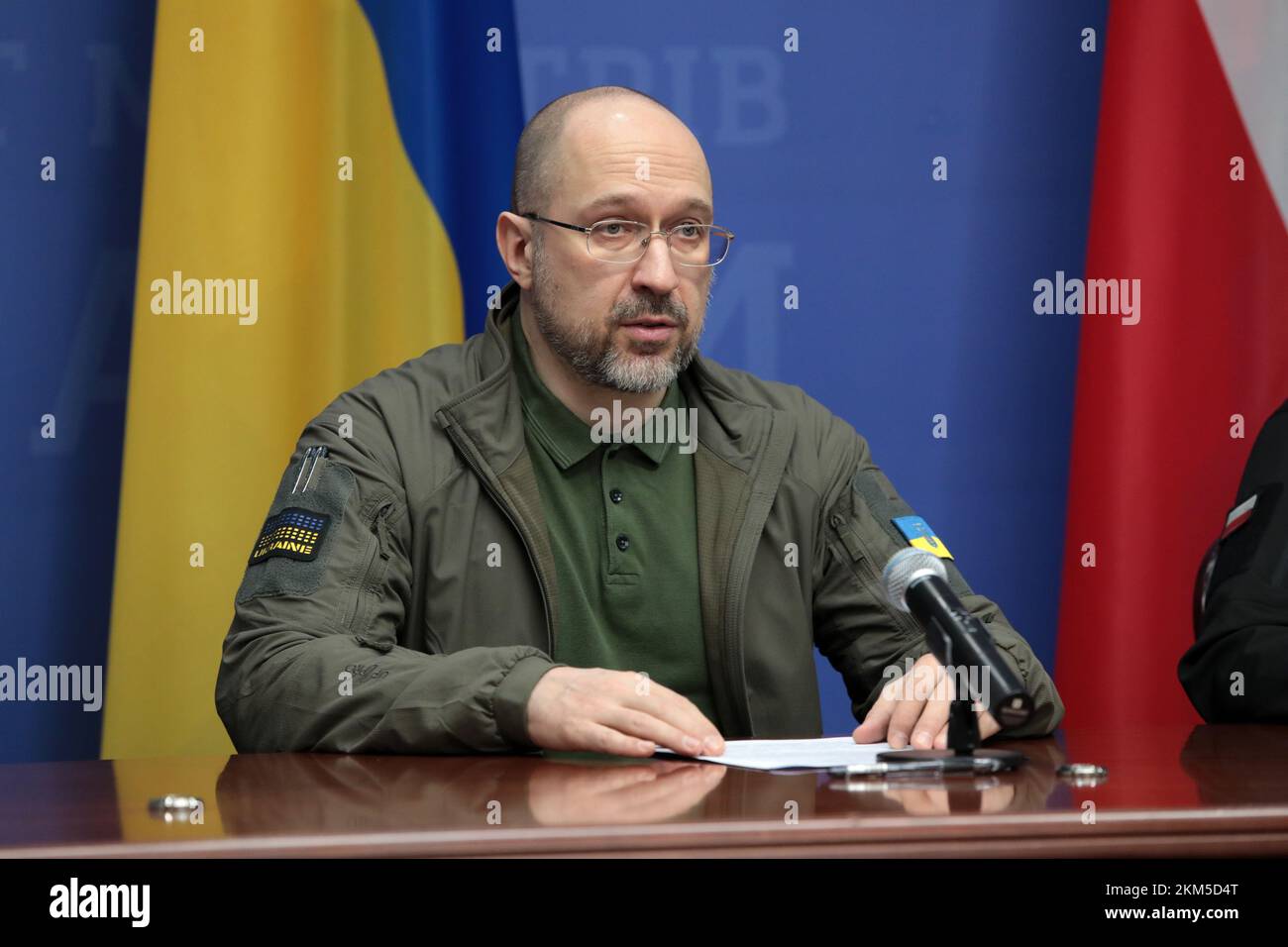 Prime minister o ukraine denys shmyhal hi-res stock photography and ...