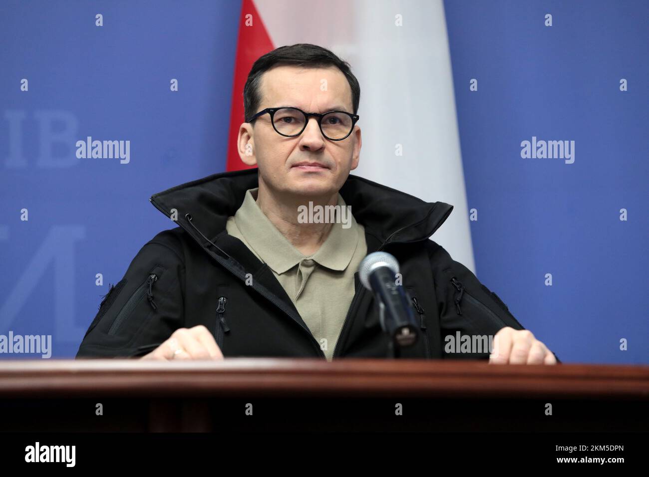 Non Exclusive: KYIV, UKRAINE - NOVEMBER 26, 2022 - Prime Minister of ...