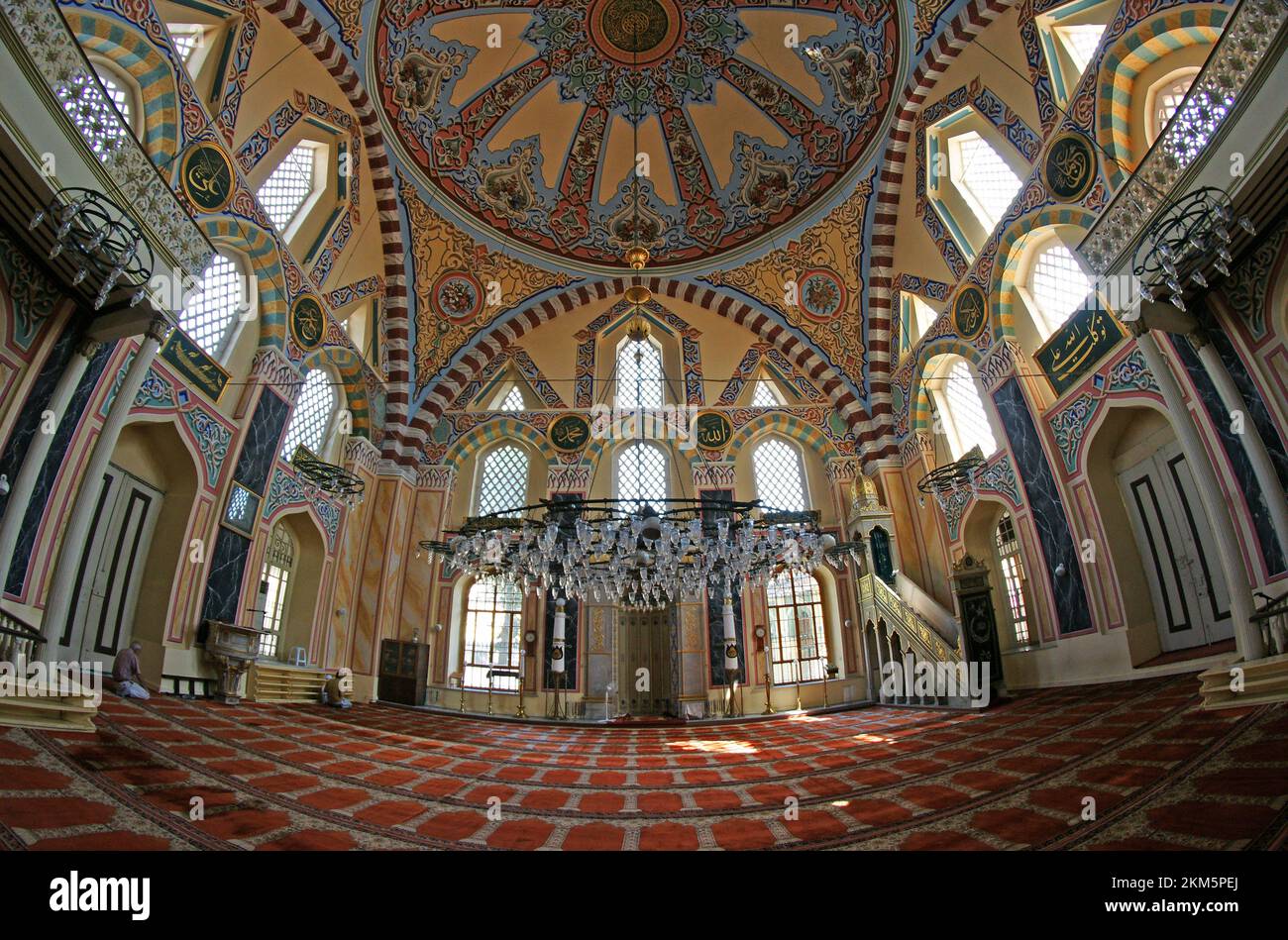 Guzelce Kasim Pasha Mosque, located in Kasimpasa, Turkey, was built in ...
