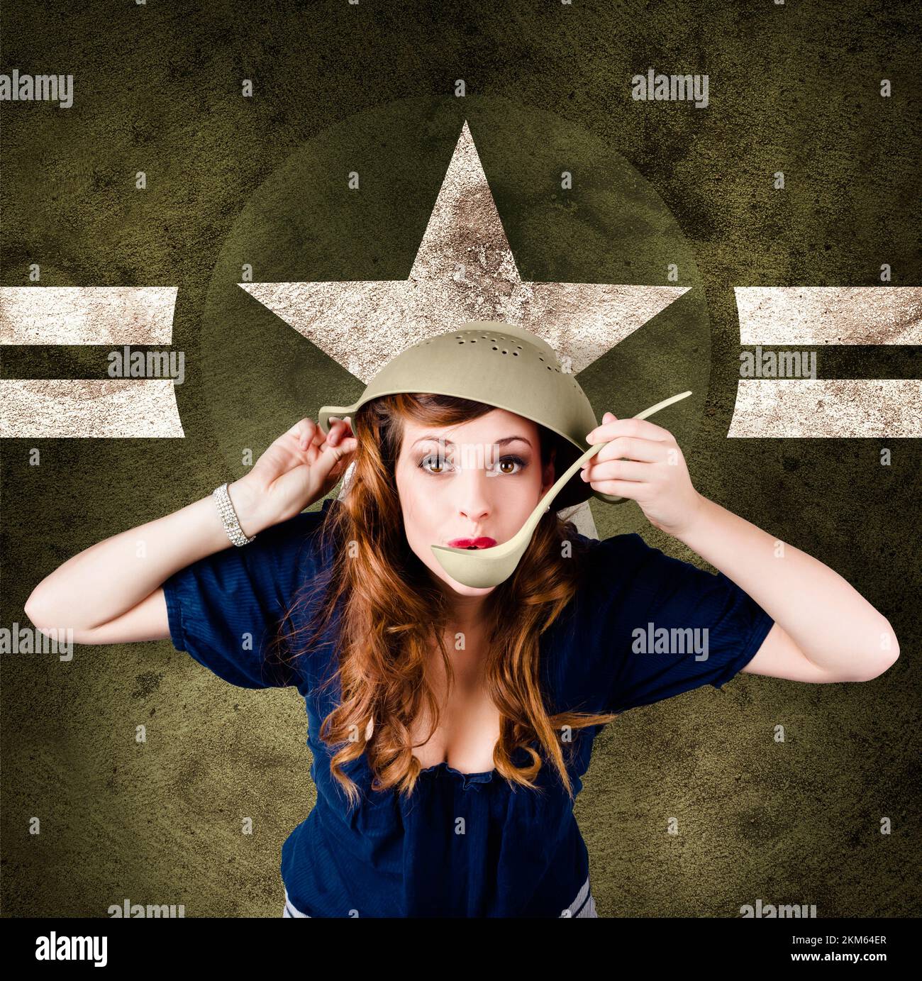 Vintage army chef hi-res stock photography and images - Alamy