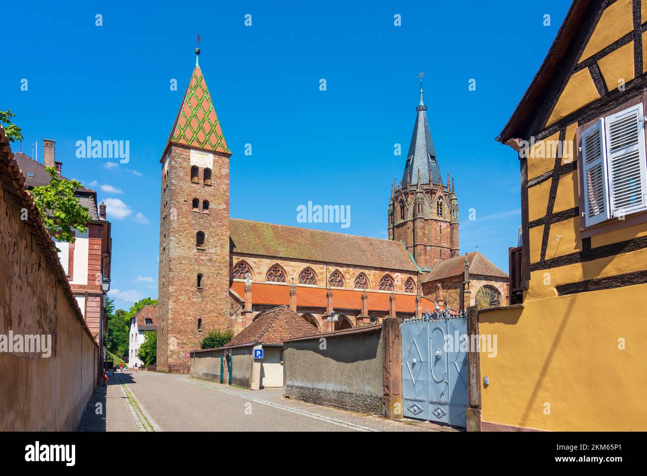 Wissembourg (Weißenburg): Church of Saints-Pierre et Paul of ...