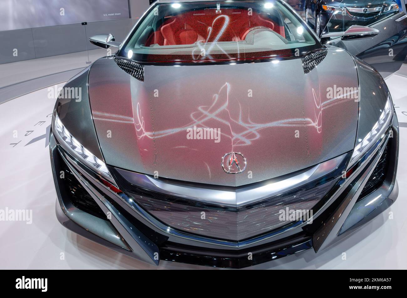 Acura NSX concept car Stock Photo - Alamy
