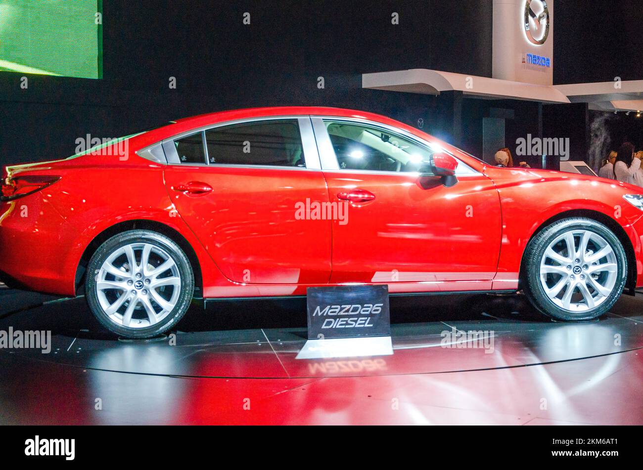 Mazda 6 Diesel Stock Photo - Alamy