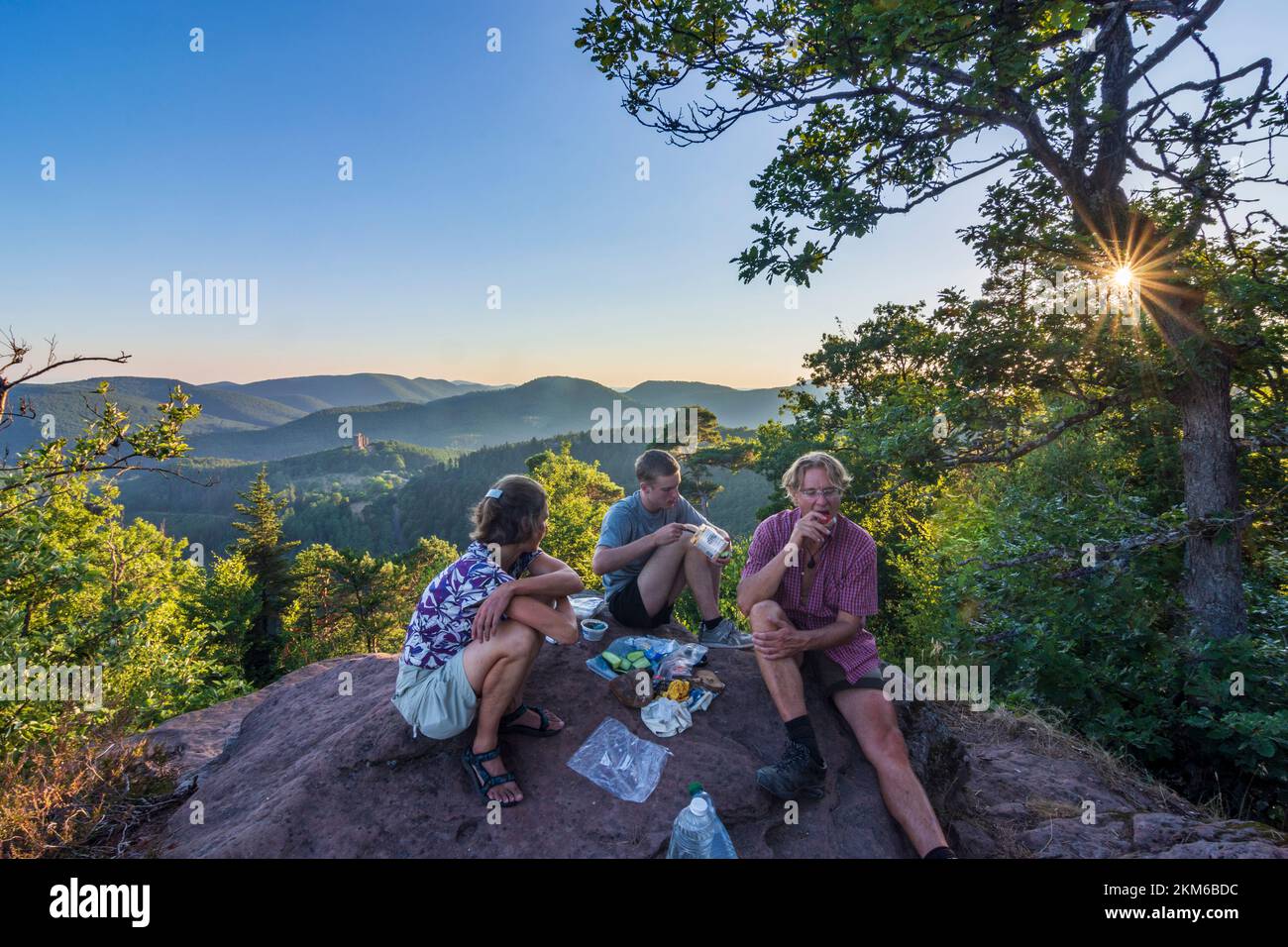 Lembach: Fleckenstein Castle in Palatinate Forest-North Vosges ...