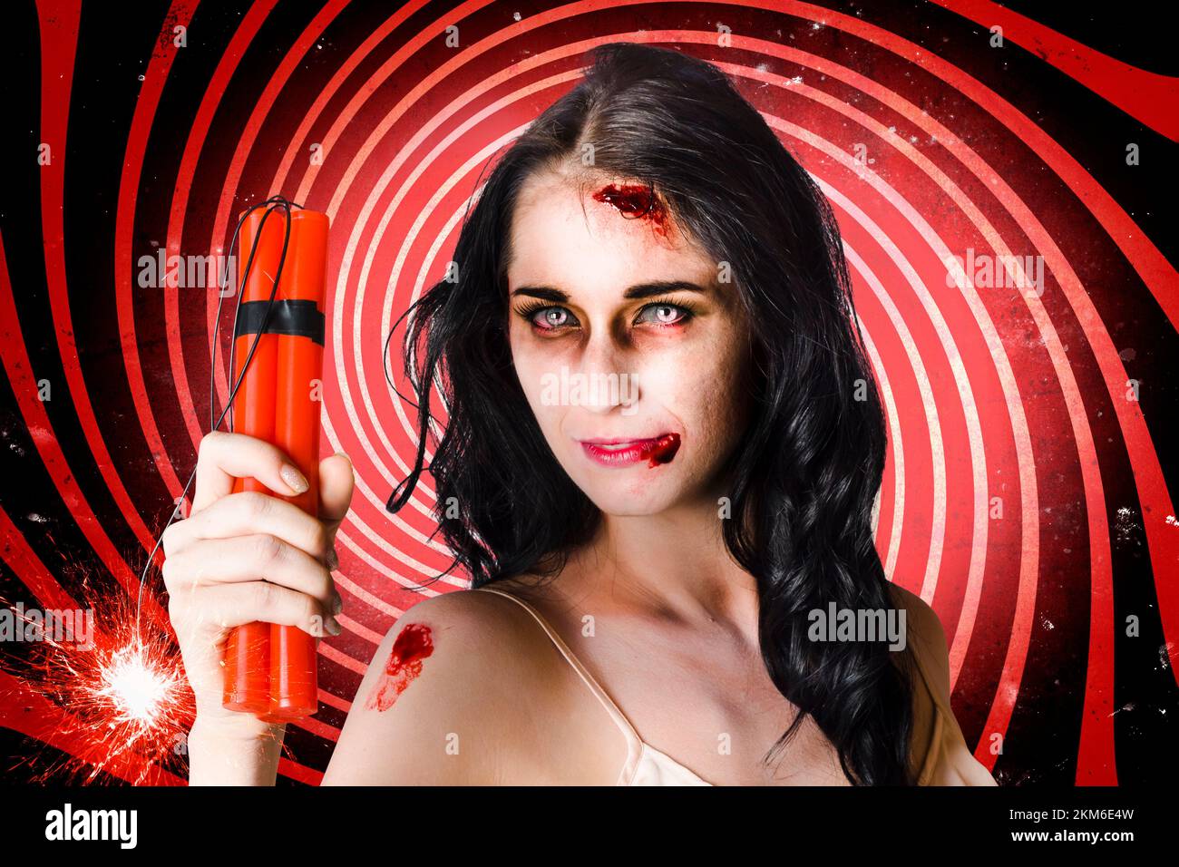 Cartoon bomb burning fuse hi-res stock photography and images - Alamy