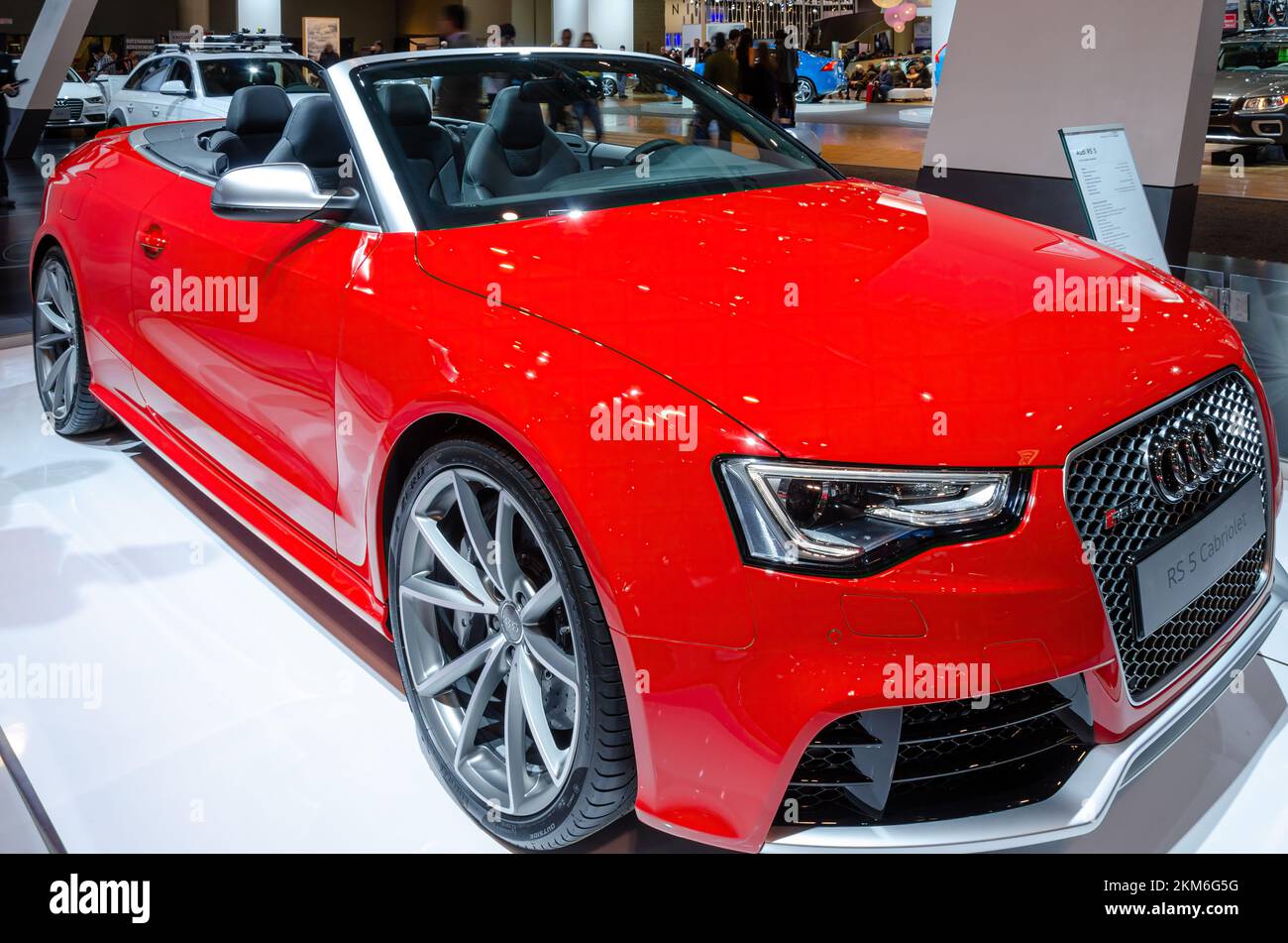 Audi RS 5 Cabriolet Stock Photo - Alamy