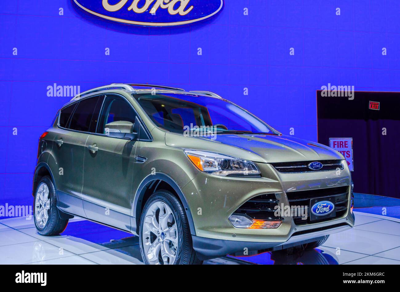 Ford Titanium Ecoboost 4wd Stock Photo - Alamy