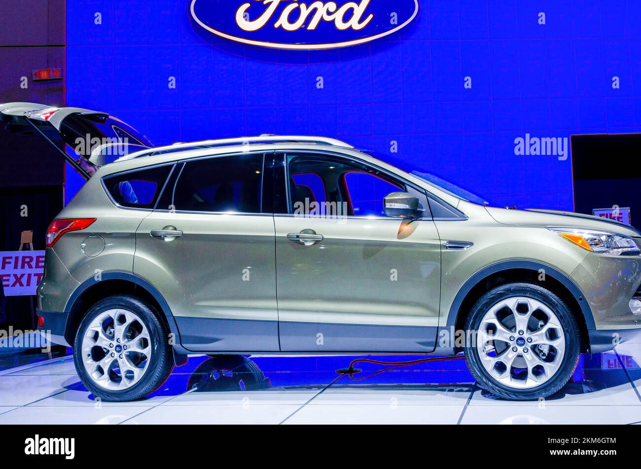 Ford Titanium Ecoboost 4wd Stock Photo - Alamy