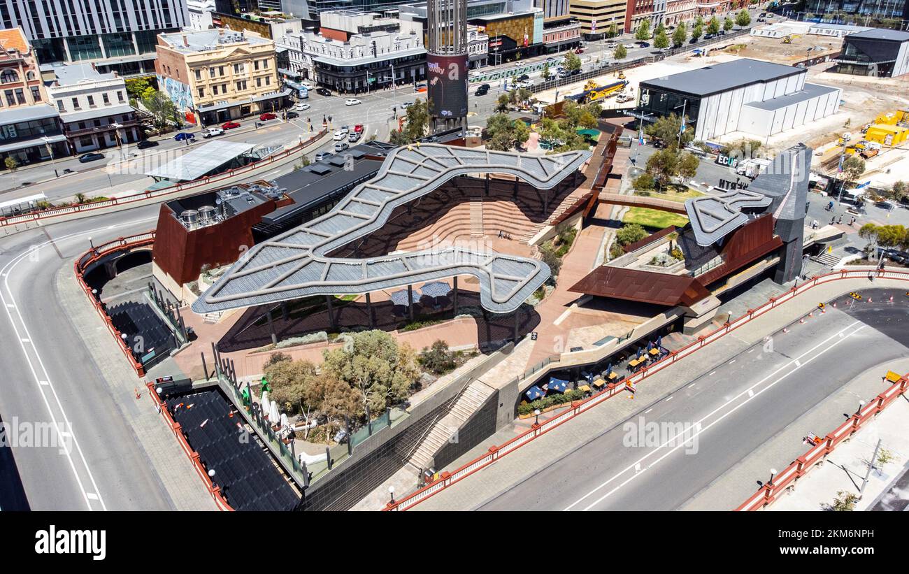 Perth western australia aerial central hi-res stock photography and ...