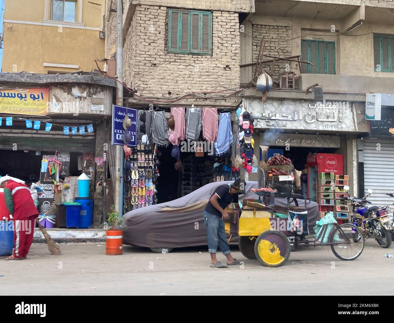 street cars egypt Stock Photo - Alamy