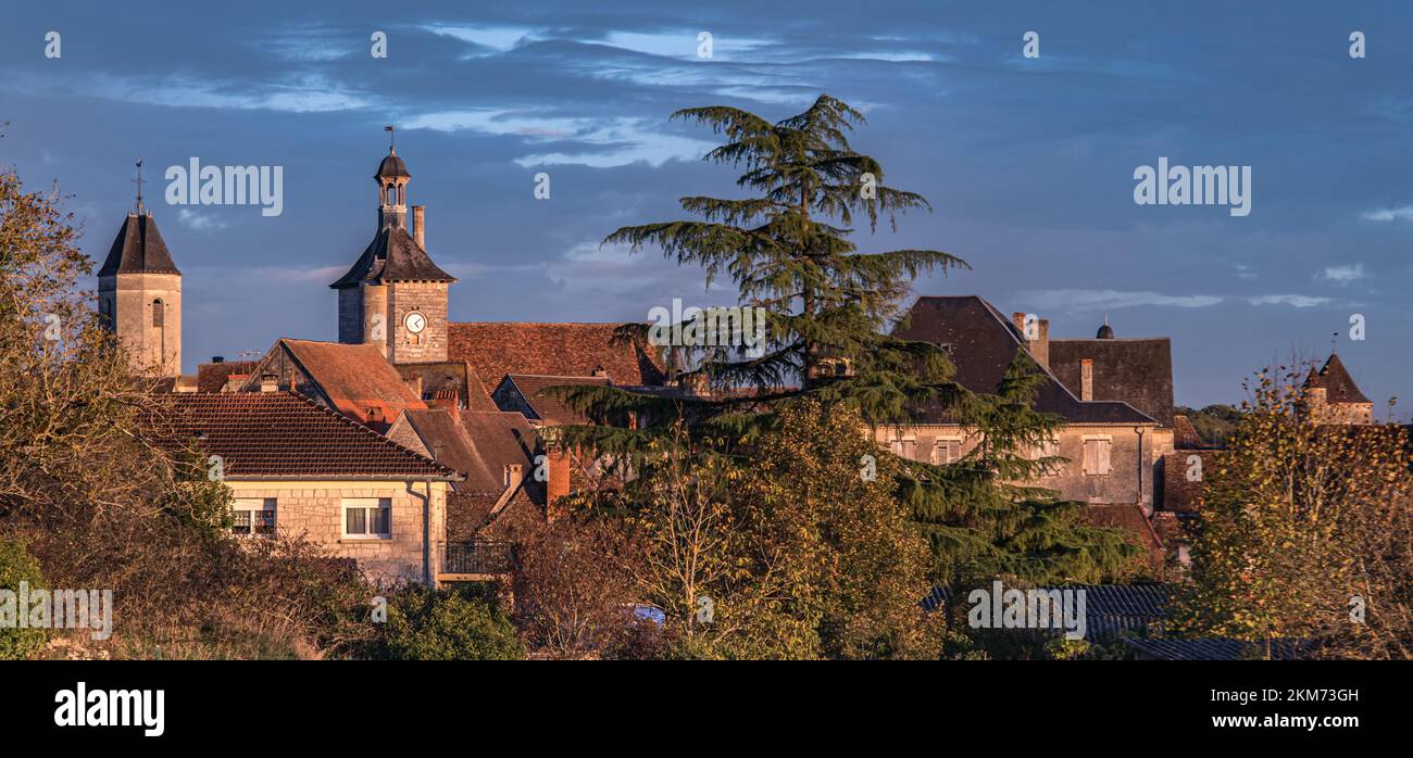 Le plus beau village de france hi-res stock photography and images - Alamy