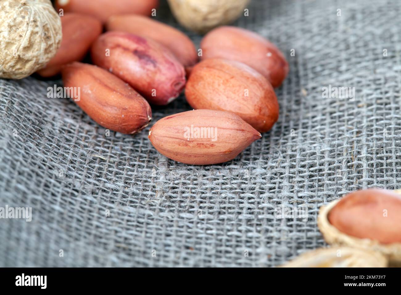 peanuts roasted and ready for use in cooking, a group of peanuts ready ...