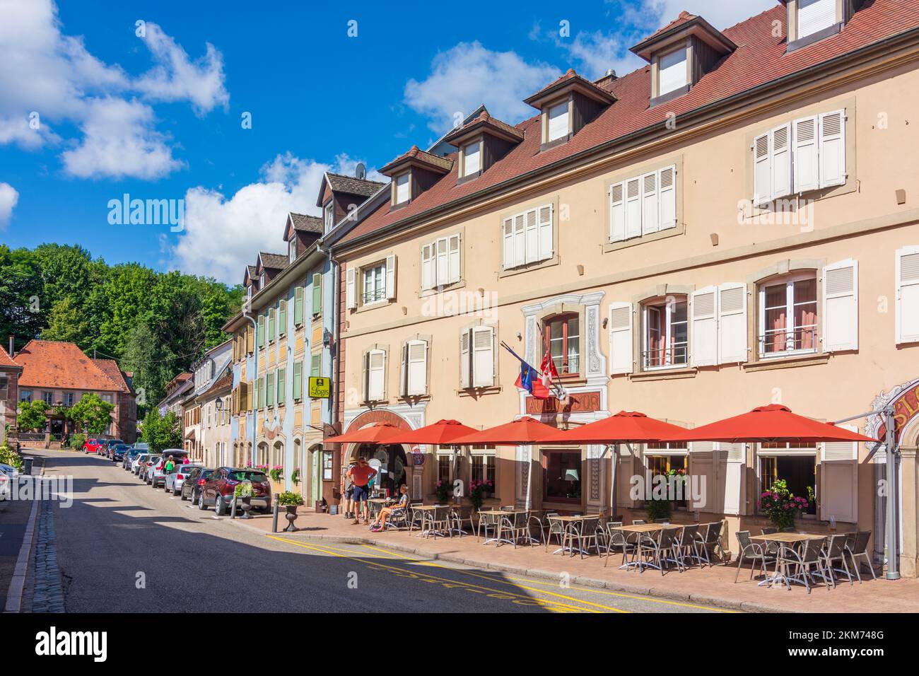 Hotel au lion dor in alsace elsass hi-res stock photography and images ...