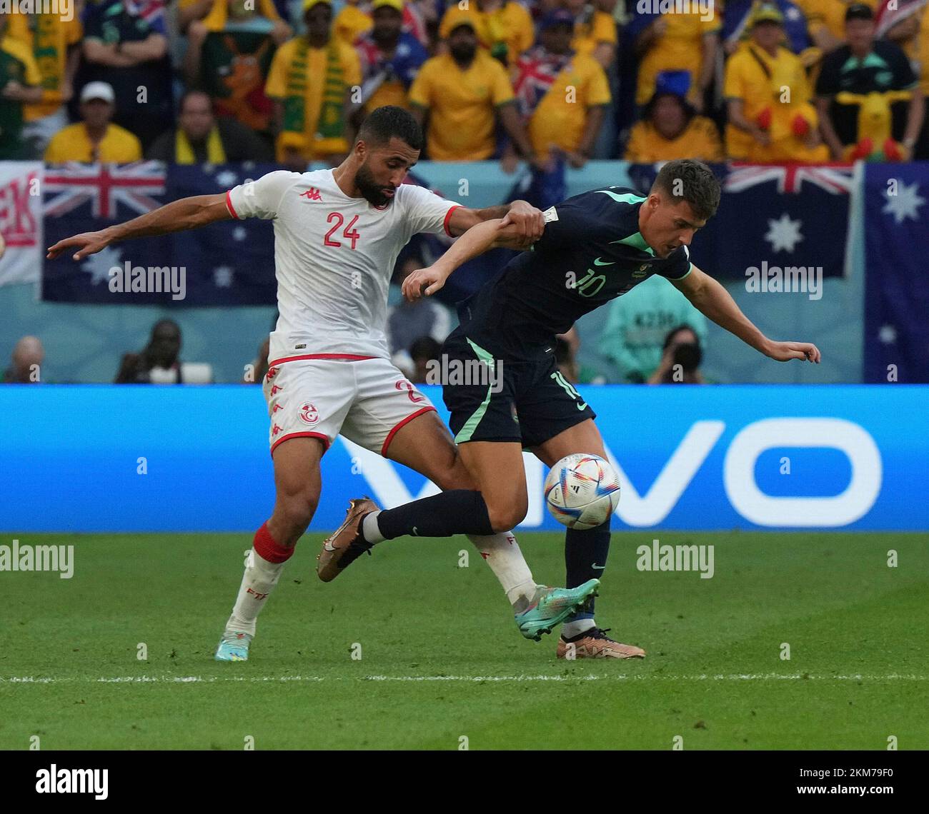 11/26/2022, Al Janoub Stadium, Doha, QAT, World Cup FIFA 2022, Group D ...