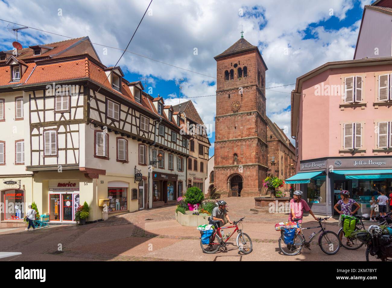 Eglise notre dame de la nativite de saverne hi-res stock photography ...