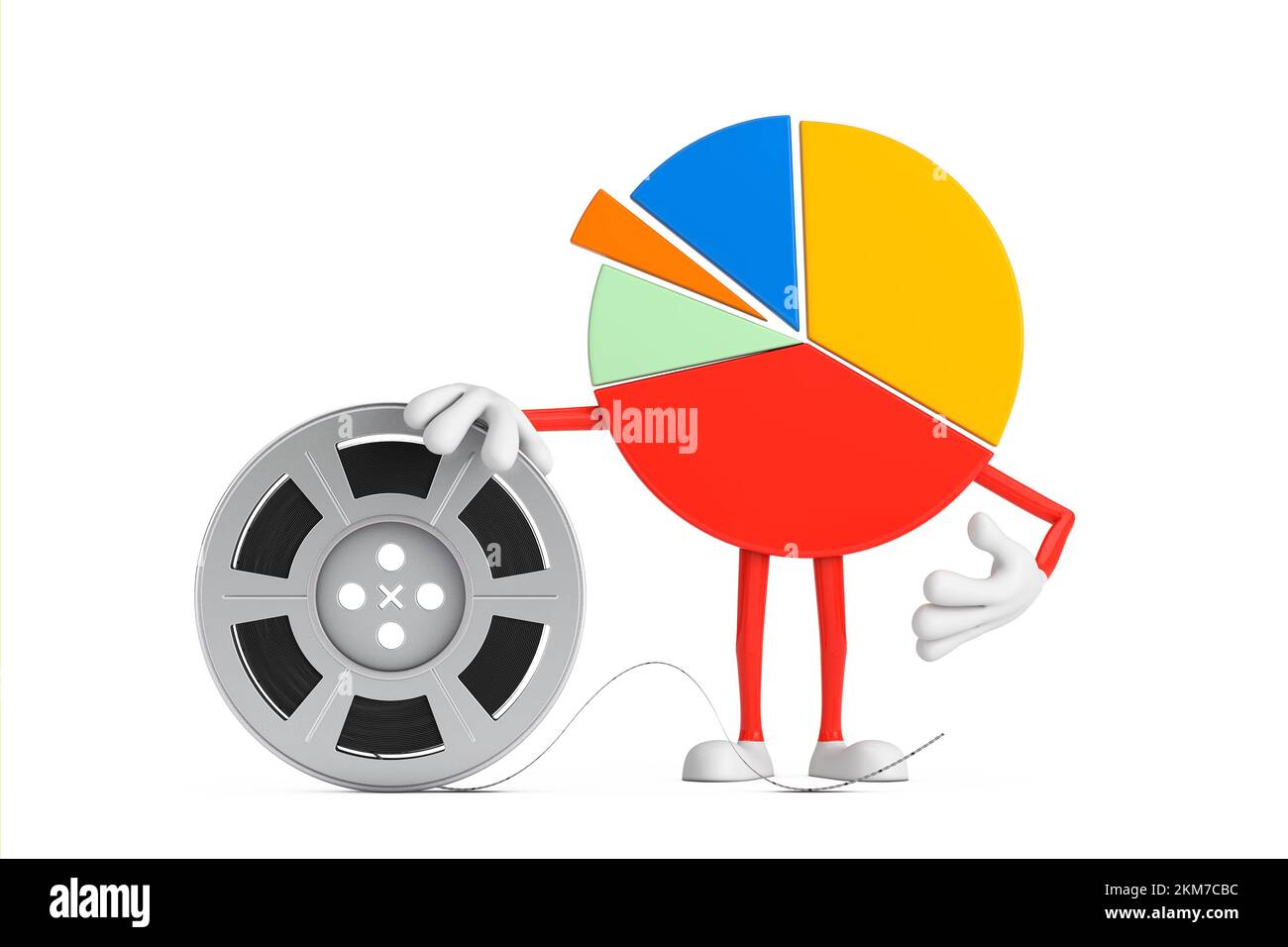 3d negative statistic chart hi-res stock photography and images - Alamy
