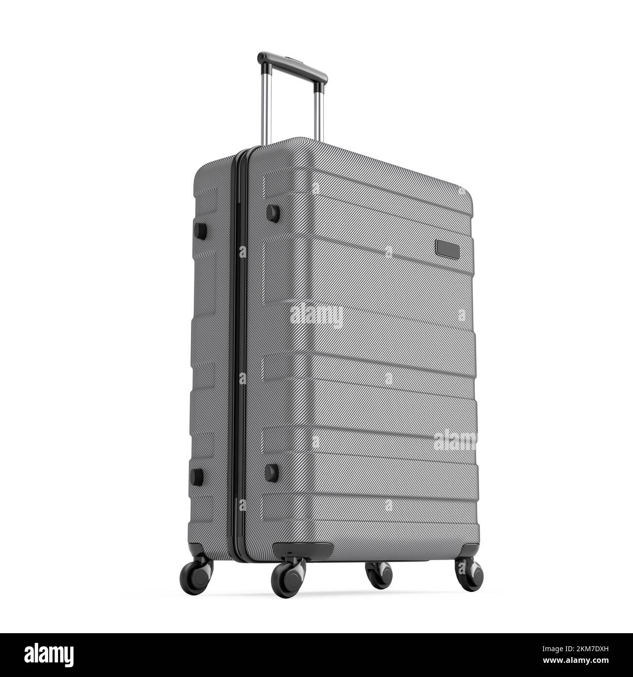 Travel Holiday Vacation Concept. Big Modern Luxury Plastic Gray ...