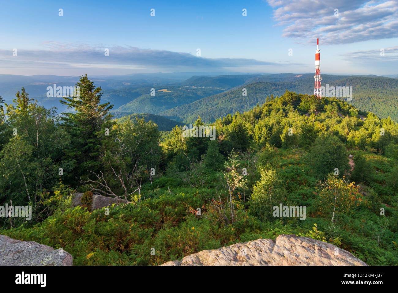 Transmission tower in alsace elsass hi-res stock photography and images ...