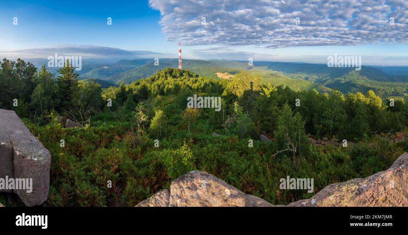 Transmission tower in alsace elsass hi-res stock photography and images ...