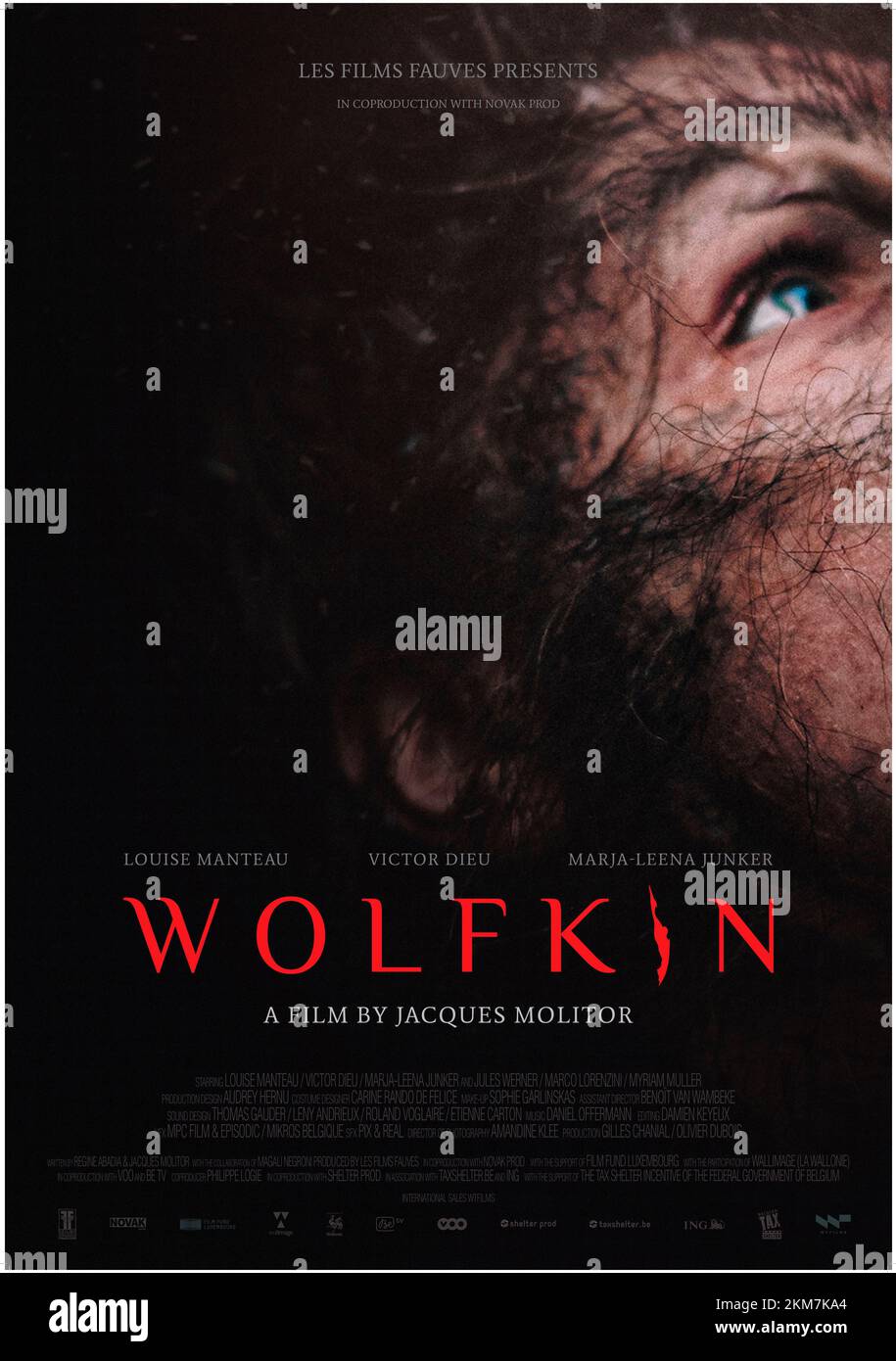 WOLFKIN (2022) -Original title: KOMMUNIOUN-, directed by JACQUES MOLITOR. Credit: Les Films ...