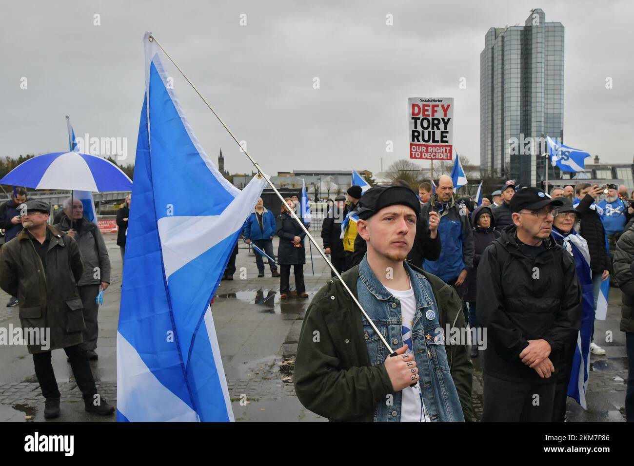 Glasgow Scotland, UK 26 November 2022. All Under One Banner, Scottish ...