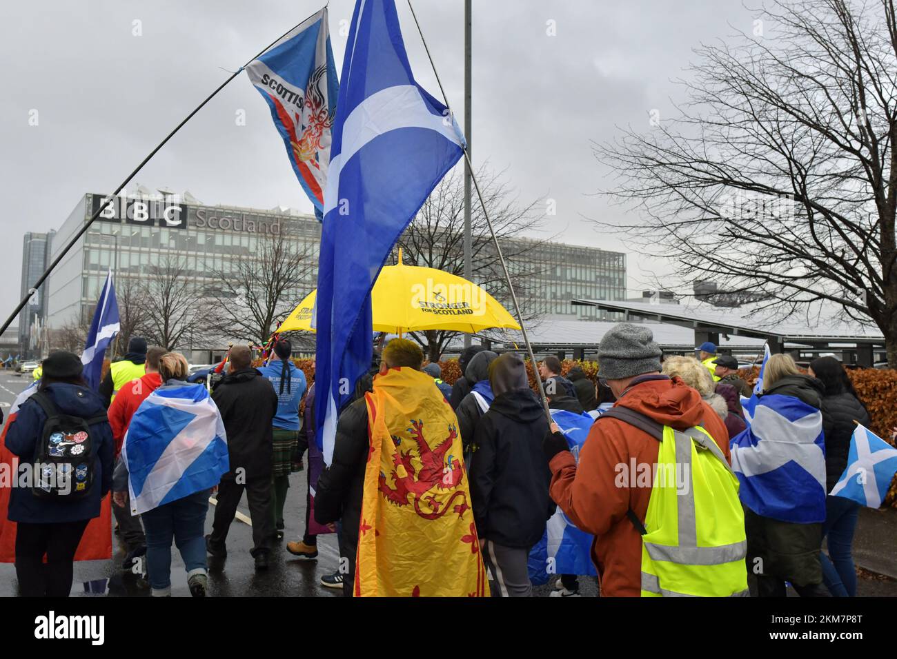 Glasgow Scotland, UK 26 November 2022. All Under One Banner, Scottish ...