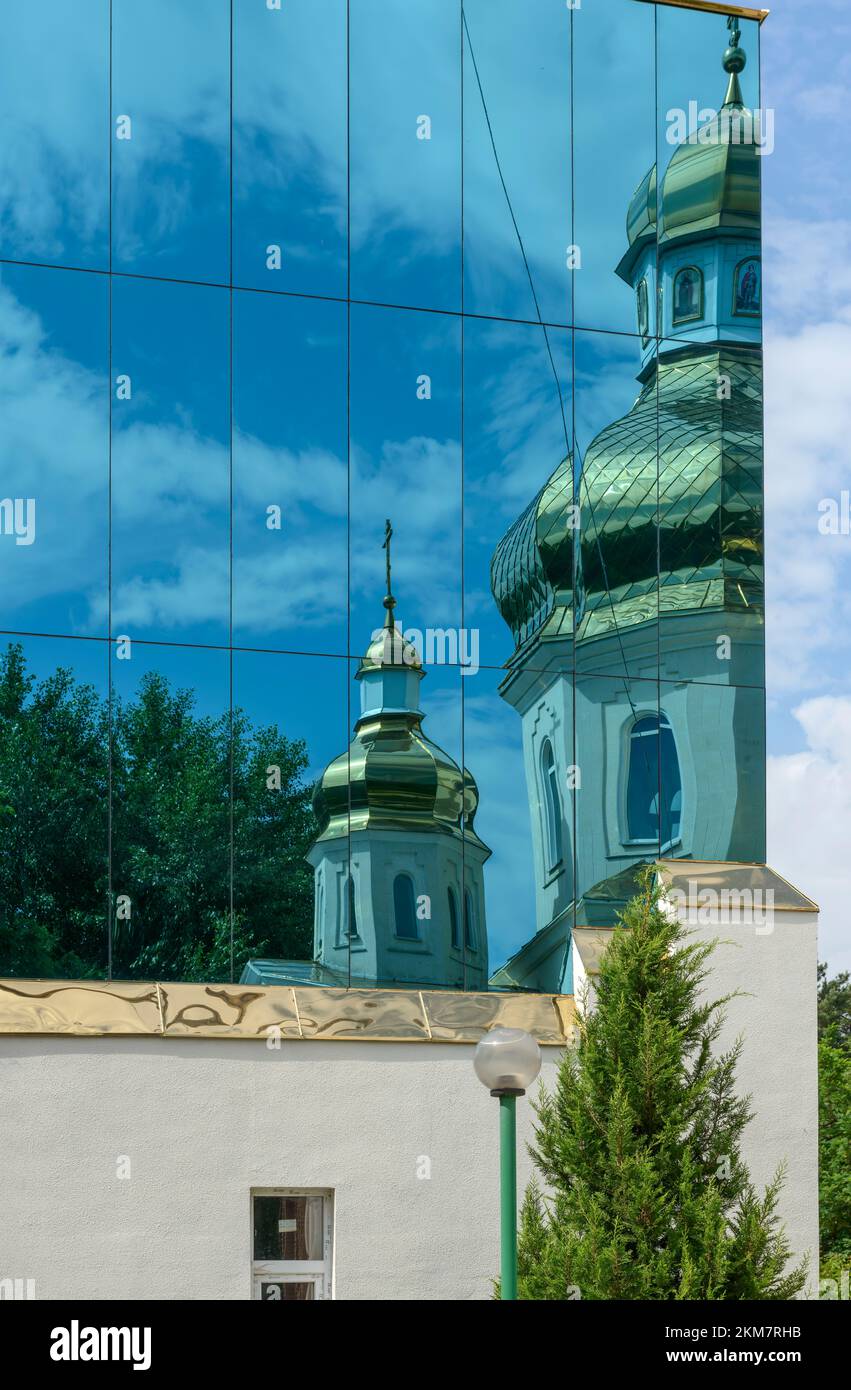Bell tower of temple in honor of the Exaltation of the Honorable and ...