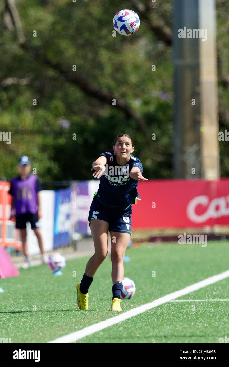 Sydney, Australia. 26th Nov, 2022. Jessika Nash of Melbourne Victory ...