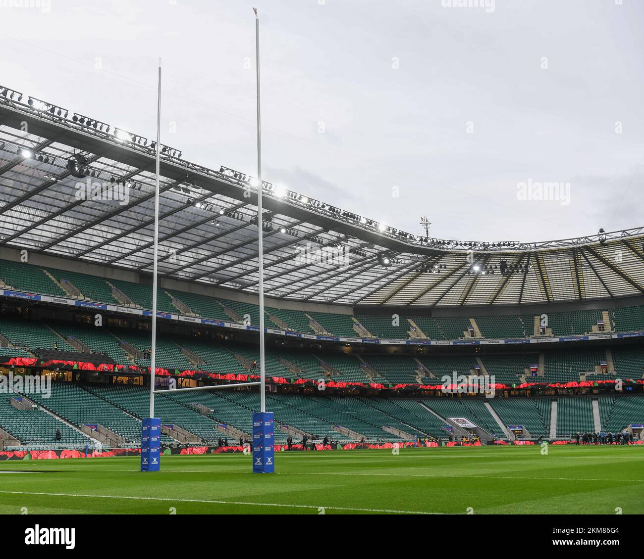 General view of Twickenham Stadium, Home of England Rugby during the ...