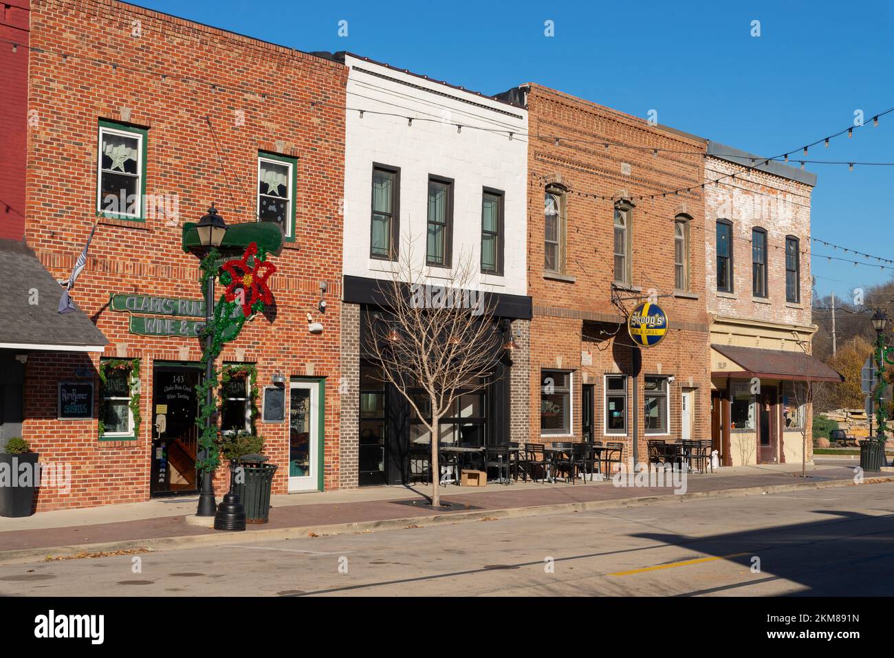 North Utica, Illinois - United States - November 22nd, 2022: Downtown ...