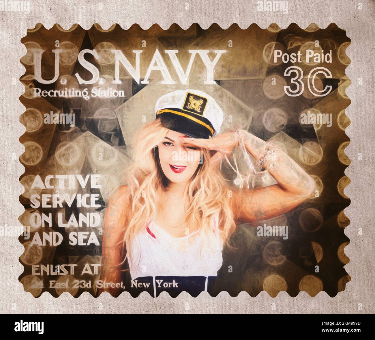 1940s poster pin up girl hi-res stock photography and images - Alamy