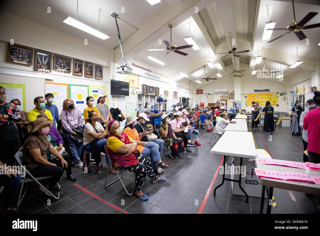 Taiwan. 26th Nov, 2022. The view of local indigenous residents ...