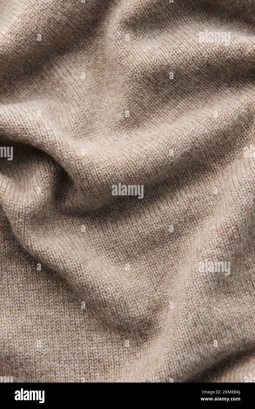 Knitted fabric texture background brown hi-res stock photography and ...