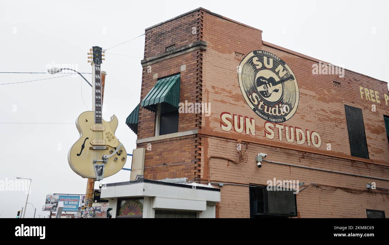 Famous Sun Records in Memphis the legendary Recording studio - MEMPHIS ...