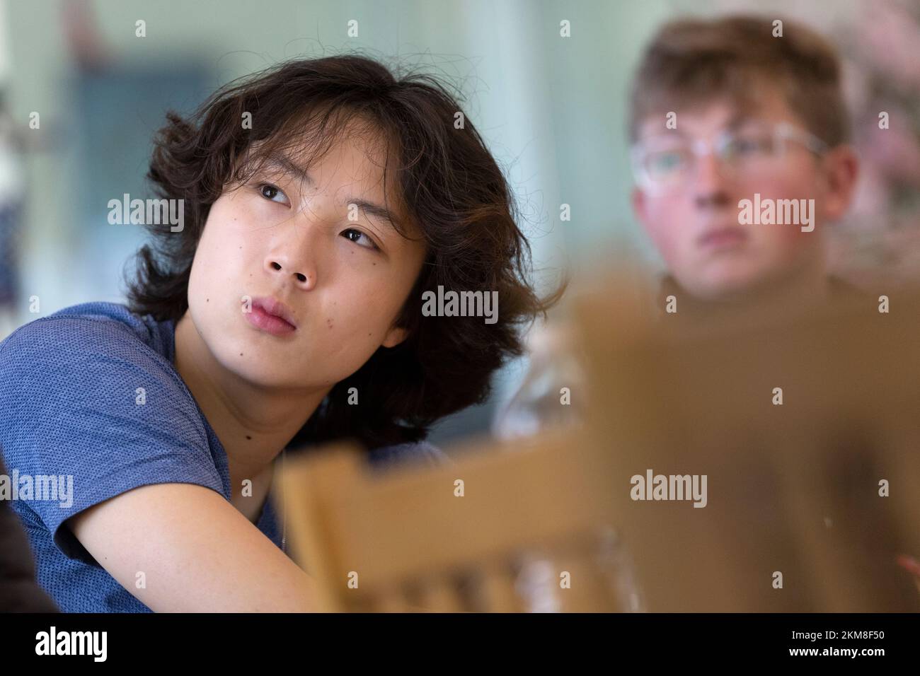 Classroom diversity high school hi-res stock photography and images - Alamy