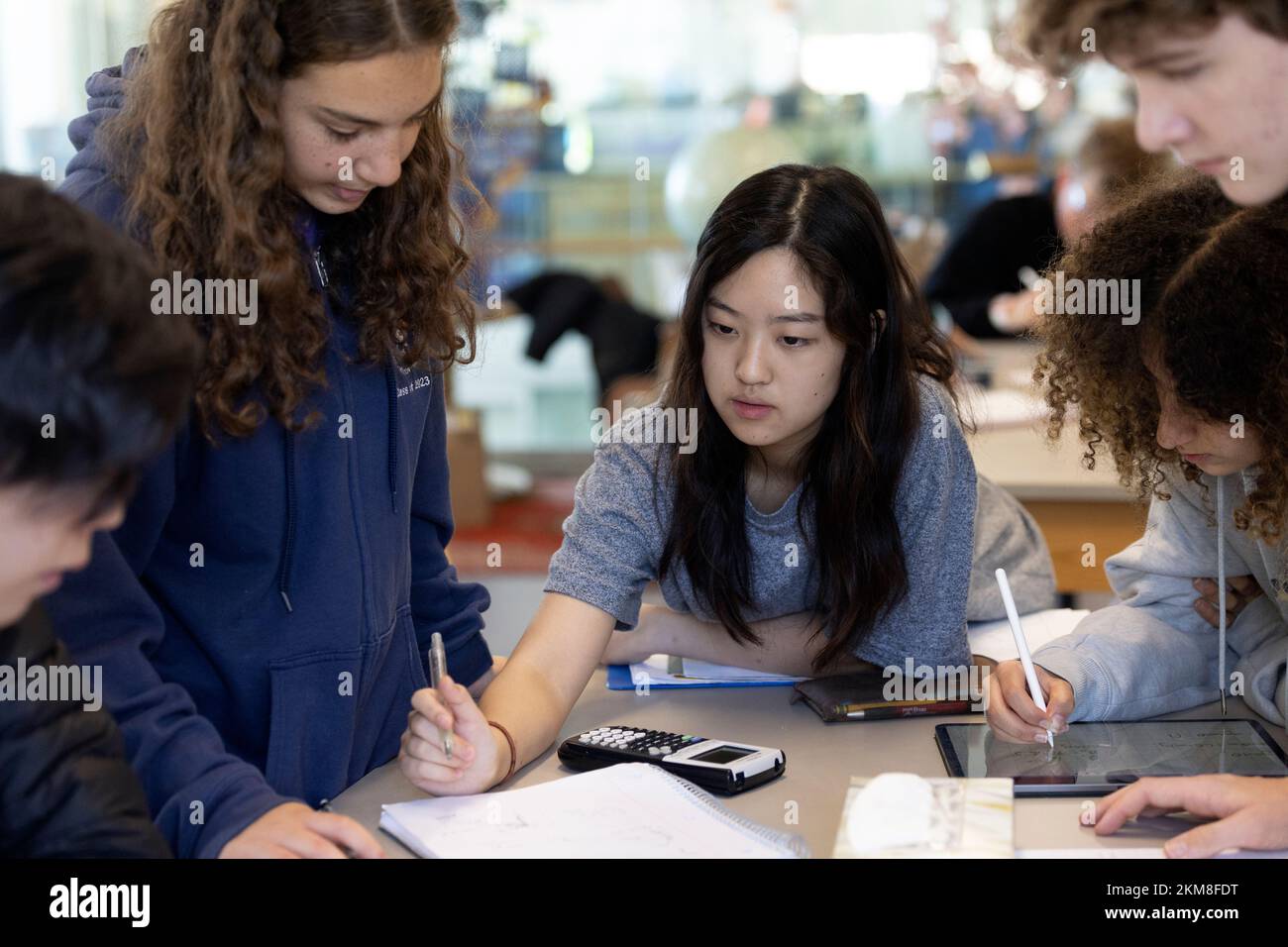 High school students in classroom hi-res stock photography and images ...