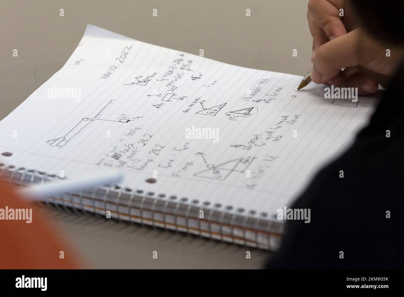 High school math classroom hi-res stock photography and images - Alamy