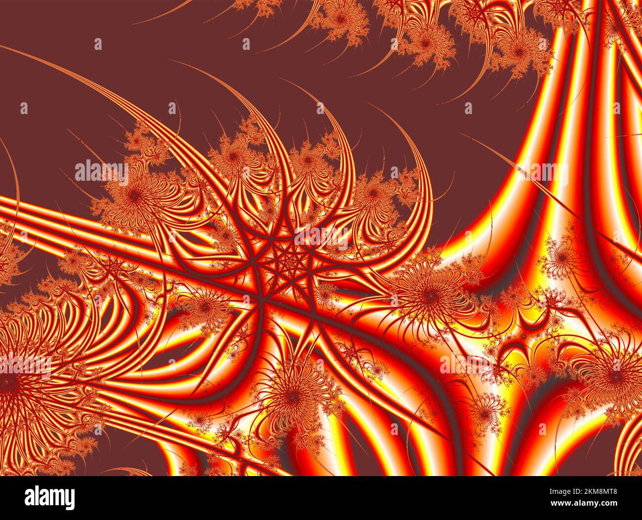 bright decorative yellow-red pattern, abstract background, design Stock ...