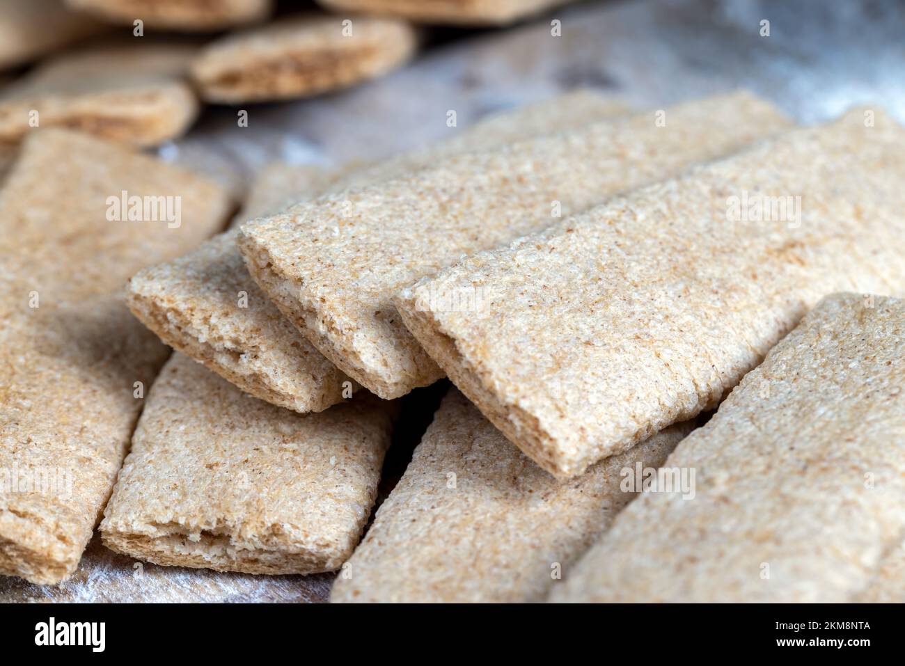 wheat long cookies stuffed with mashed different fruits, cookies with ...