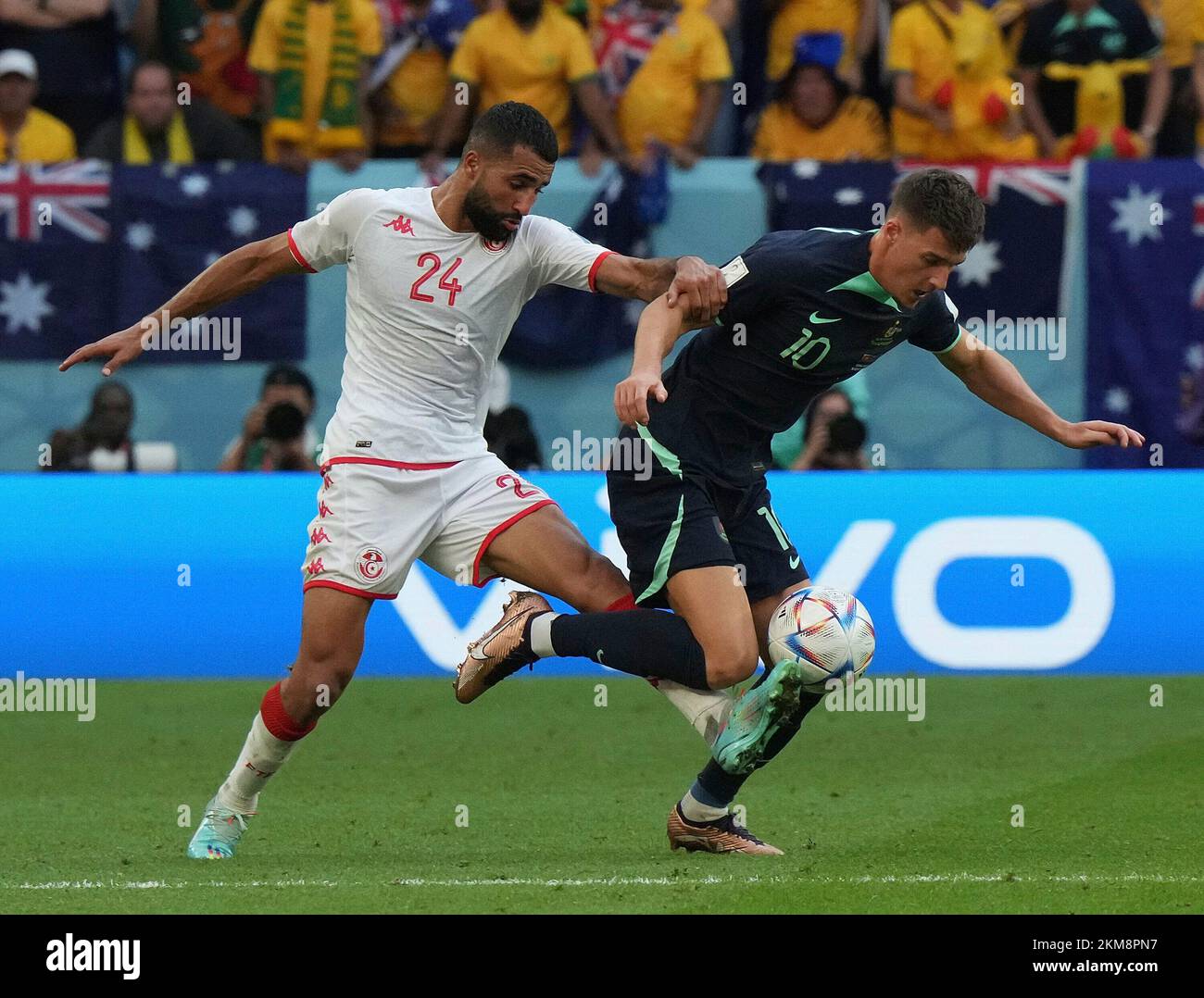 11/26/2022, Al Janoub Stadium, Doha, QAT, World Cup FIFA 2022, Group D ...