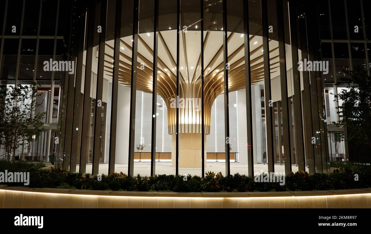 Famous Texas Tower in the city of Houston - HOUSTON, UNITED STATES ...