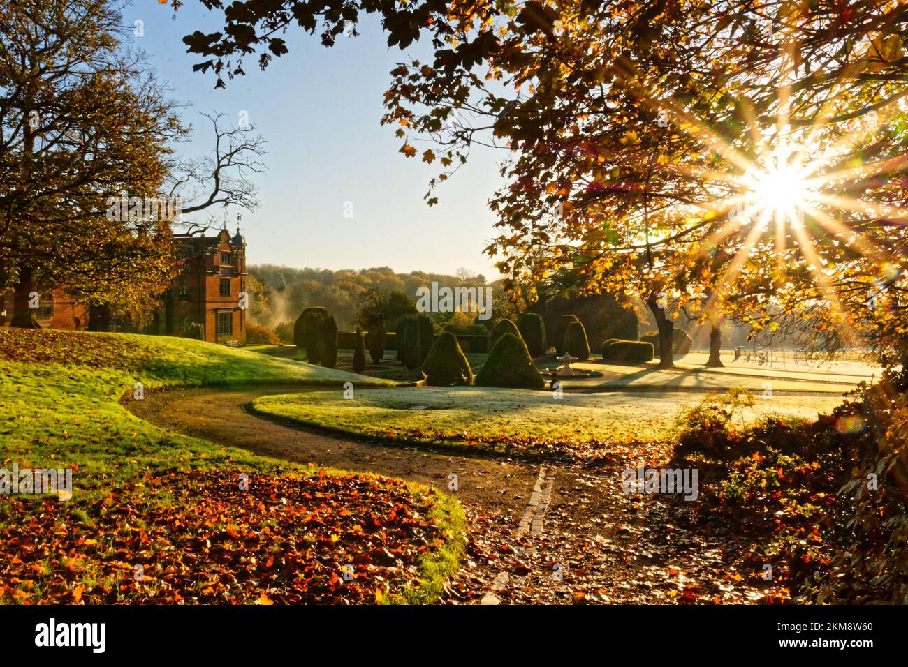 Keele Hall University Stock Photo - Alamy