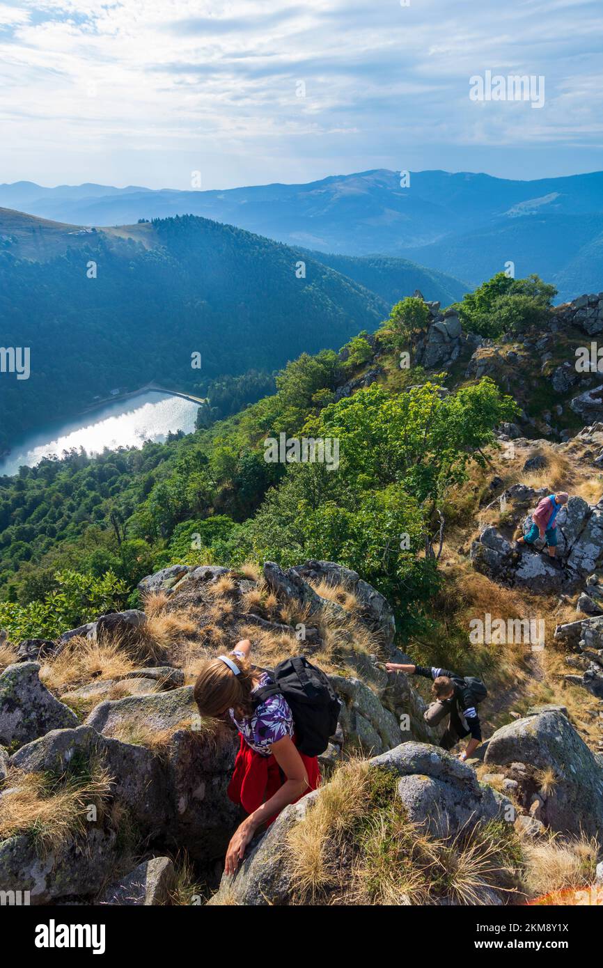 Hiker in alsace elsass hi-res stock photography and images - Alamy